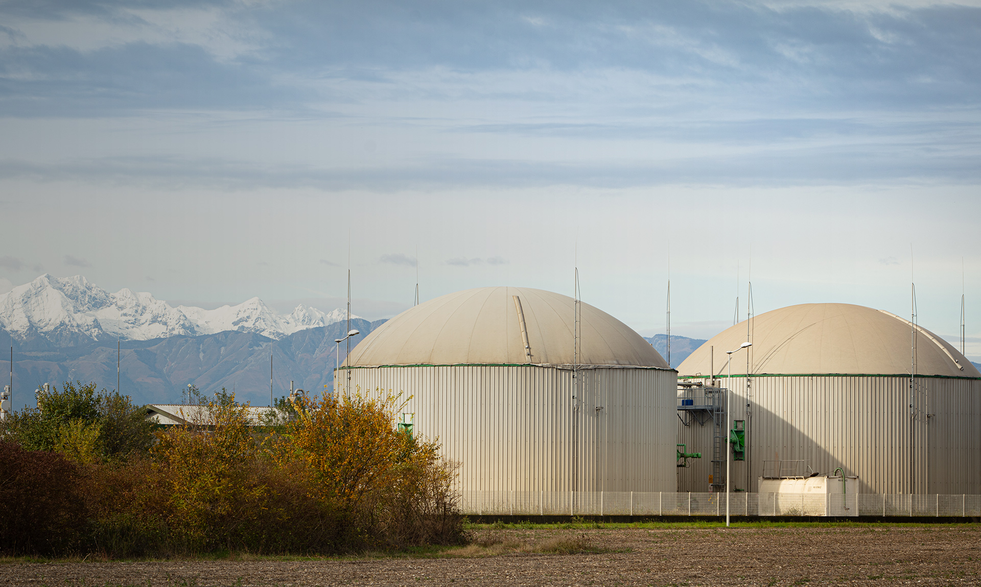 Costruzione di impianti biogas - Centrale di Codroipo - Frappa Edilizia